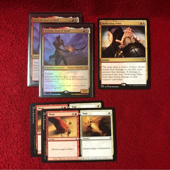 Magic the Gathering | Toys | Mtg White Red Lot X2 Wyleth Soul Of Steel ...